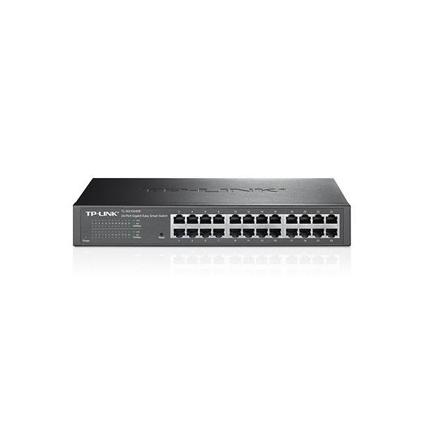 【発売日：2017年11月01日】24-Port Gigabit Easy Smart Switch、 24 10/100/1000Mbps RJ45 ports、 MTU/Port/Tag-based VLAN、 QoS、 IGMP Sn...