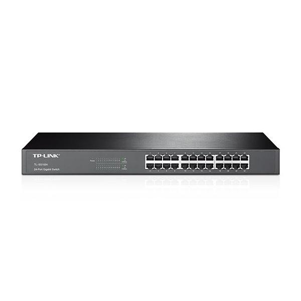 【発売日：2017年11月01日】24-port Gigabit Switch、 24 10/100/1000M RJ45 ports、 1U 19-inch rack-mountable steel case