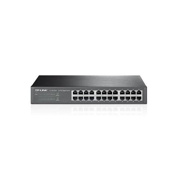 【発売日：2017年11月01日】24-port Gigabit Switch、 24 10/100/1000M RJ45 ports、 1U 13-inch rack-mountable steel case