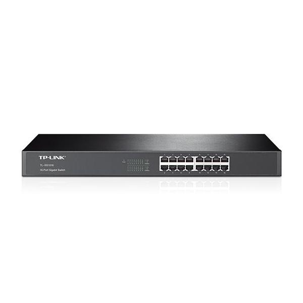 【発売日：2017年11月01日】16-port Gigabit Switch、 16 10/100/1000M RJ45 ports、 1U 19-inch rack-mountable steel case