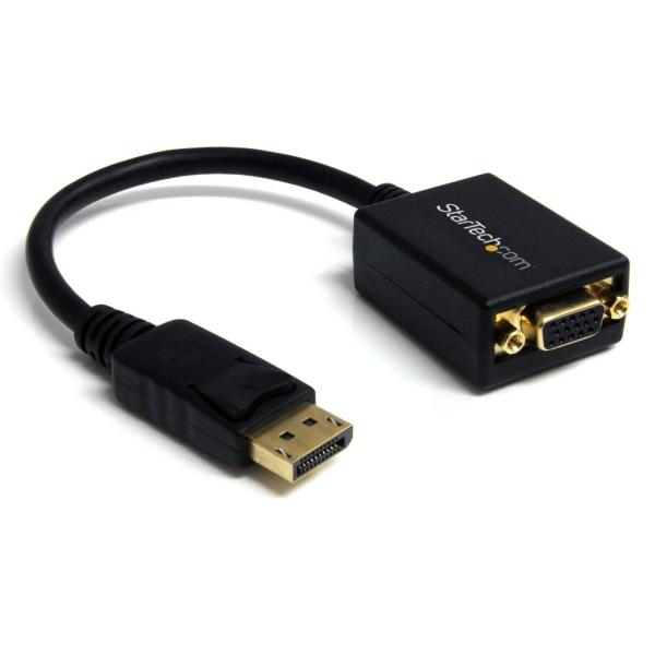 【発売日：2014年08月01日】DisplayPort VGAアダプタケーブル。費用対効果の高いDisplayPort-VGA接続により、VGA対応コンピュータモニタとDisplayPortビデオカード/出力をつなぎながらも、モニタの互換...