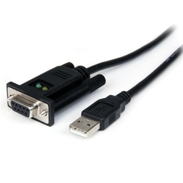 【発売日：2014年11月01日】本ICUSB232FTN FTDI USB - Nullモデムシリアルアダプタケーブル(1ポート)は空いているUSB 1.1 / 2.0ポートをRS232 NullモデムシリアルDB9ポートに変換するため、...