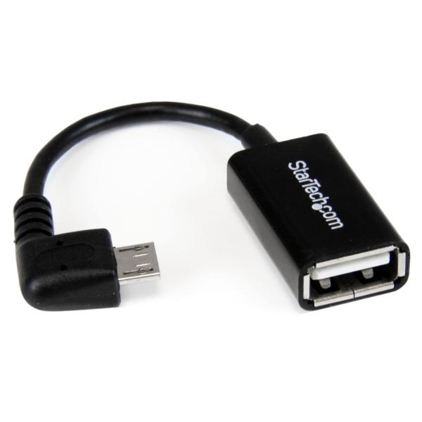 【発売日：2015年03月09日】Micro USBとUSB OTGホストを接続するアダプタ。Micro USB OTG対応タブレットやスマートフォンをUSB OTGホストに変換し、フラッシュドライブやUSBマウス/キーボードなど、USB周...