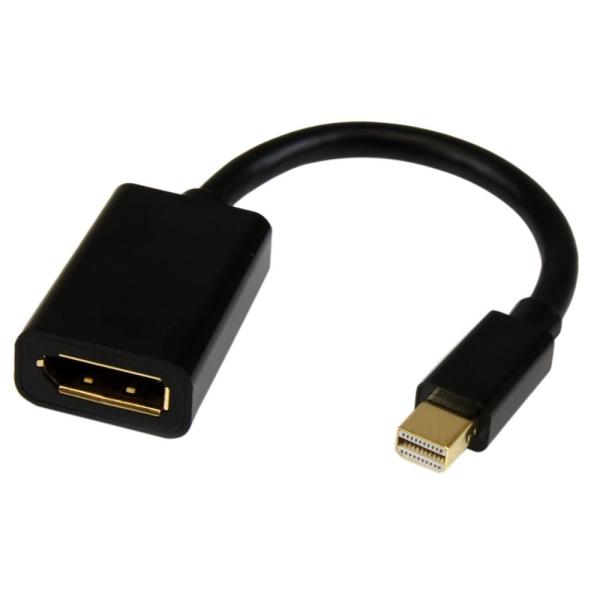 【発売日：2016年04月27日】Mini DisplayPort - DisplayPort ビデオケーブル アダプタ。既存のMini Displayport対応ノートパソコンに標準DisplayPort接続ポートを追加することができます...