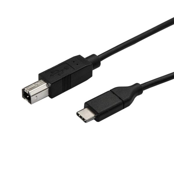 【発売日：2017年07月05日】USB-C - USB-Bプリンタケーブル。プリンタ、外付けドライブ、スキャナなどのUSB 2.0周辺機器をUSB Type-Cノートパソコンまたはタブレットに接続します。Thunderbolt 3ポートと...