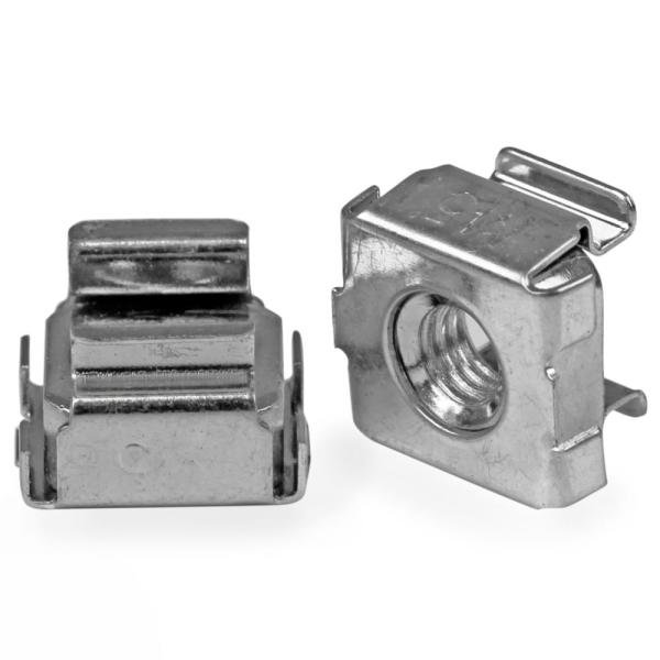 【発売日：2022年08月04日】サーバーラック/キャビネット用M5ケージナット100個セット。サーバー機器、ネットワーク機器、AV機器などラックマウントデバイスを安全にストレージキャビネット/サーバーラックに固定します。ラック取り付け作業...