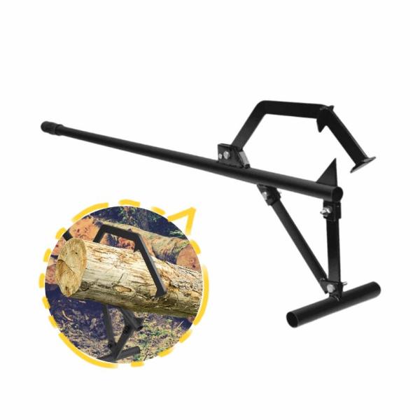 ログリフターは、ガーデニングや林業作業での丸太移動を効率化する工具です。全長50.8インチで、頑丈な炭素鋼製です。カントフックとローラーを備え、大型の丸太も持ち上げて転がして移動できます。商品の色は、実際のものと異なって見える場合があります。