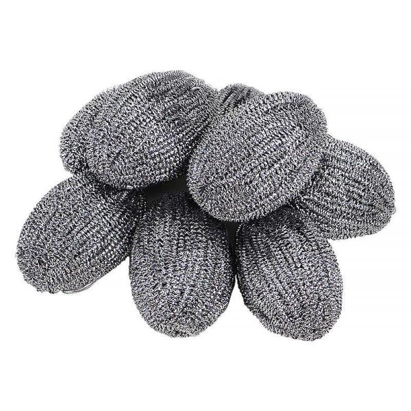 ステンレス製のかきとりボールです。頑固な焦げ付きや油汚れの除去に適しています。素材はステンレス鋼です。大きめの鵝卵形で洗いやすく、水切れの良い設計です。各ボールには吊るし用のひもが付属しています。3個、5個、10個のセットから選択できます。...