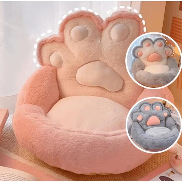 肉球をモチーフにした、ぬいぐるみ風のフロアクッションです。サイズは約50×40×35cmです。綿素材でふわふわとした肌触りです。ジッパーが付いています。手洗い専用です。商品到着時に破損や不具合がある場合はご連絡ください。色は実物と異なる場合...