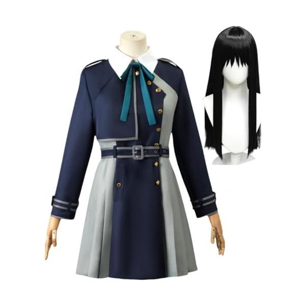 人気アニメ『リコリス・リコイル』の井ノ上たきなを再現したコスプレ衣装セットです。制服とウィッグが付属し、様々なシーンでご利用いただけます。衣装はコットンとポリエステル素材を使用しています。Lサイズで男女兼用の設計です。付属のウィッグは人工繊...