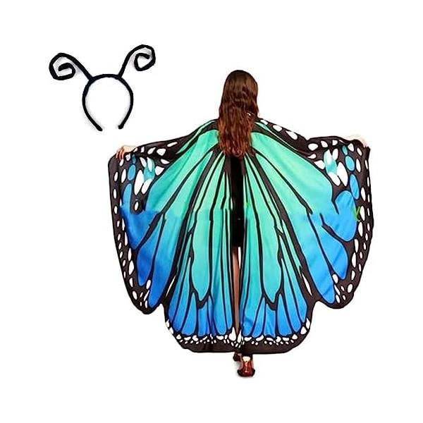 コスプレやハロウィン、ステージ衣装などに適した蝶の羽モチーフのマントセットです。カラフルで華やかな蝶の羽をモチーフにしたマントとカチューシャのセットです。ハロウィン、パーティー、イベント、結婚式、演劇など、幅広いシーンで使用できます。素材は...