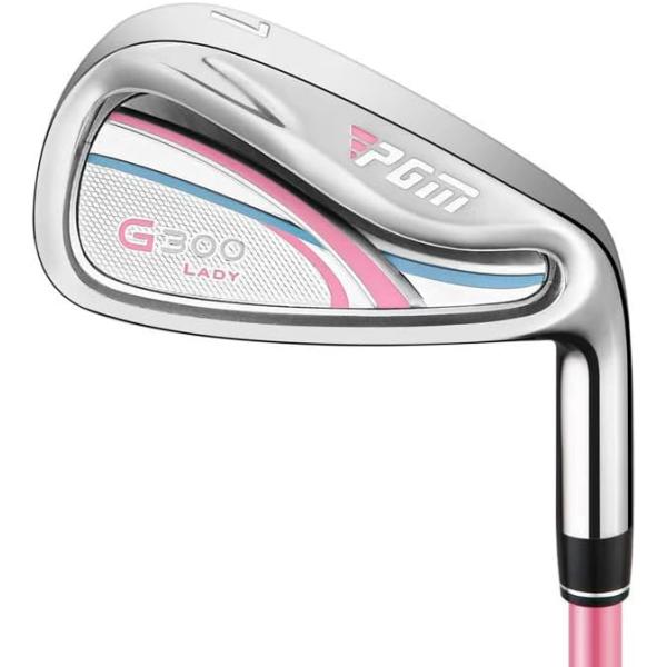 レディース向けの右利き用ゴルフアイアン単品です。カーボンシャフトを採用した軽量モデルで、初心者の練習にも適しています。低重心のシャローヘッドとワイドソールで高弾道が期待できます。ラウンドソール構造で様々なライからの振り抜きやすさを考慮。ステ...