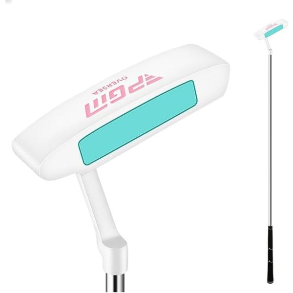 レディース用に設計されたスチールシャフトのゴルフパターです。ライ角71度、ロフト角3度の仕様で、エレガントなデザインが特徴です。ヘッドは亜鉛合金、シャフトはステンレススチール、グリップは無臭ラバーを採用しています。クラブ長さは33インチ、重...