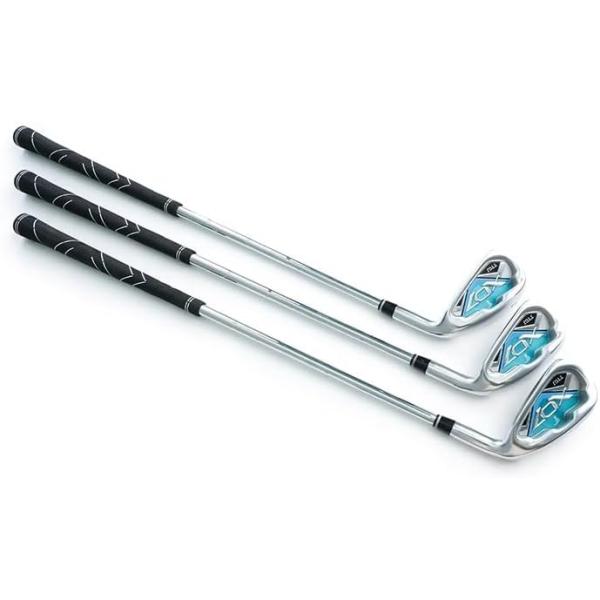 室内での素振り練習に適した短尺のゴルフ練習器具です。ショートアイアン形状で、スクエアグリップの習得をサポートします。長さは62cm、重量は約400gの軽量設計です。素材はジンクと鉄心シャフトを使用しています。サイズは手作業のため誤差が生じる...