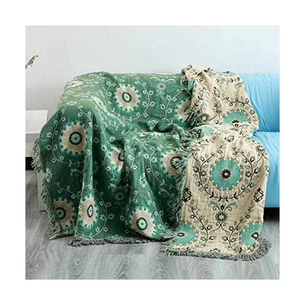 北欧風デザインのマルチカバーです。ソファカバー、ベッドカバー、テーブルクロスなど様々な用途でお使いいただけます。綿麻生地を使用しており、肌触りが良く水洗いが可能です。サイズは150×200cm、200×230cm、230×250cmをご用意...