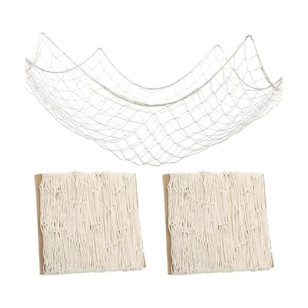 ハワイアンや海賊をテーマにしたパーティー装飾に適したフィッシュネットです。軽量で耐久性があり、多機能に活用できます。素材はポリエステルです。サイズは約200×100cmです。壁やテーブルなどの装飾に使用できます。サイズは手作業のため誤差が生...