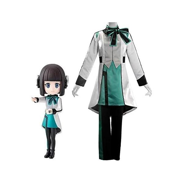 仮面ライダーゼロワンのイズ衣装を再現したコスプレ衣装の4点セットです。ポリエステル製で耐久性があり、洗濯可能です。コート、ワンピース、ビッグリボン、長ズボンの4点が含まれます。表面には軽い防水加工が施されています。SからXLサイズまで展開し...