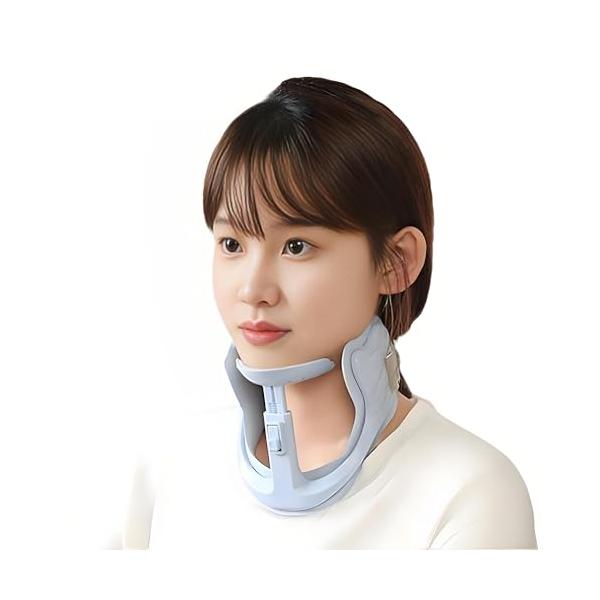 学習や読書中のうつむき姿勢を防ぎ、正しい首の角度を保つ姿勢矯正サポーターです。高さ調整機能で、学習・読書・休憩・歩行などシーンに合わせて使用できます。軽量で通気性が良く、長時間の装着も快適です。首回りサイズは23〜32cmに対応しています。...
