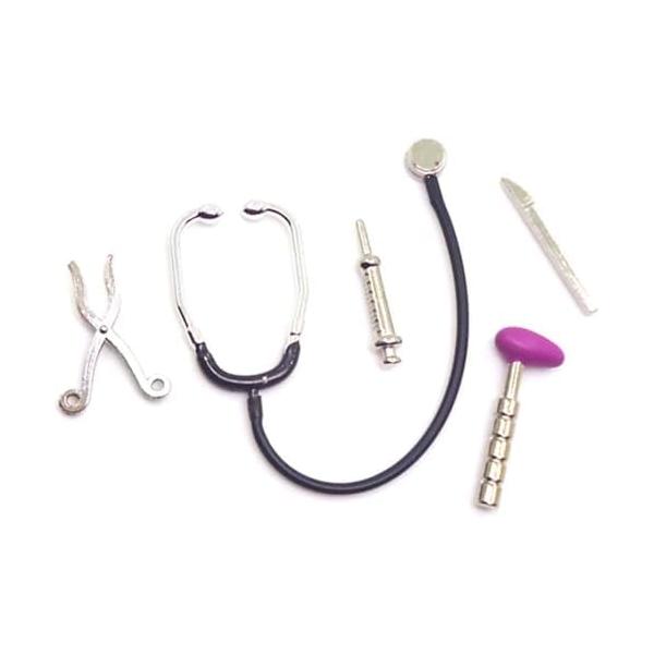 ドールハウス専用の病院アクセサリーが含まれたミニチュアガーデンキットです。1:12スケールで作られたリアルな医療ツールが、装飾や創造的な遊びに適しています。5つの詳細なミニチュア医療ツールが含まれるコンプリートセットです。各アクセサリーは1...