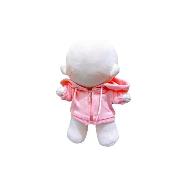 20cmサイズのぬいぐるみ向けのカラーパーカーです。前ファスナー付きで、インナーとの組み合わせが可能です。シンプルなデザインで、着回しを楽しめます。素材は綿混ポリエステルです。サイズは約20cm前後のぬい向けです。サイズは手作業のため誤差が...