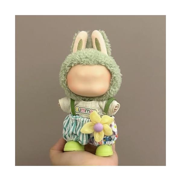 17cmビニールドール向けのハンドメイド衣装とファッションアクセサリーのセットです。ソフトな生地を使用し、精巧な刺繍が施されています。17cmビニールドール専用に設計されており、柔らかく耐久性のある素材です。サイズは手作業のため誤差が生じる...