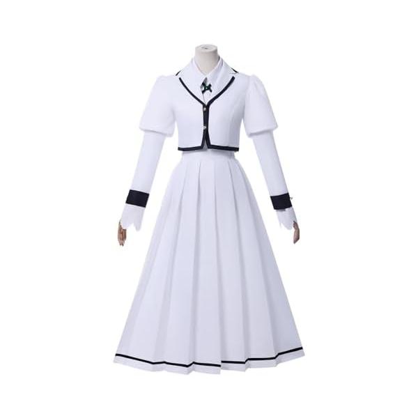 黒鉄音羽のコスプレ衣装セットは、桜心女学園制服をイメージした女子高校生スタイルです。素材はコットンとポリエステルの混合で、快適な着心地です。XSから2Xまでのサイズ展開があります。ハロウィンやクリスマス、学園祭、文化祭、コスプレイベントなど...