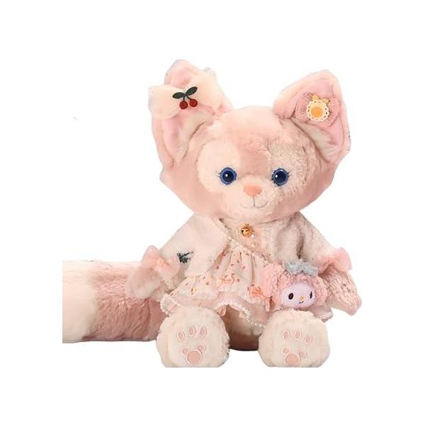 リーナベル用のハンドメイド着せ替えコスチュームです。キッズ用にデザインされた3点セットで、毎日違ったスタイルをお楽しみいただけます。Sサイズ(約幅18cm×高さ14cm)に対応したぬいぐるみ服です。素材は綿混とポリエステルを使用しています。...