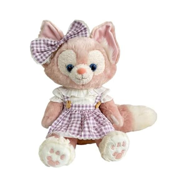 リーナベル、ジェラトーニ、ステラルー、クッキーアンのSサイズぬいぐるみ専用の着せ替えコスチュームです。ギンガムチェック柄とストライプ柄のスカートにフリルブラウスを組み合わせたデザインです。柔らかく丈夫な素材を使用しています。ピンク、パープル...