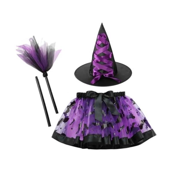 ハロウィンや卒園式・卒業式など、さまざまなシーンで使える子ども向け魔女コスプレの3点セットです。スカート、帽子、ほうきがセットになっています。スカートはポリエステル製で、帽子はプラスチックとポリエステル、ほうきはプラスチック製です。サイズは...