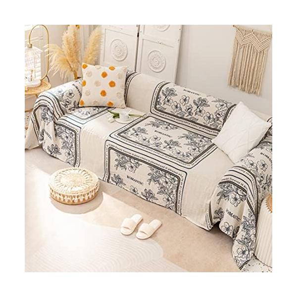 北欧風デザインのマルチカバーです。ソファカバーやベッドカバー、ブランケットなど様々な用途でお使いいただけます。サイズは約100x180cmです。綿素材で水洗いが可能です。両面使用でき、防塵・防汚機能があります。サイズは手作業のため誤差が生じ...