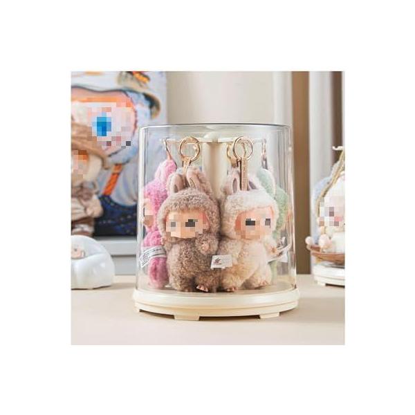 POP MART labubuシリーズのぬいぐるみに適したアクリル製の展示ケースです。防塵・防水設計でコレクションを保護しながら展示できます。素材は高品質アクリルおよびPET+PS素材です。サイズは幅25cm×高さ22.5cmです。高透明度...