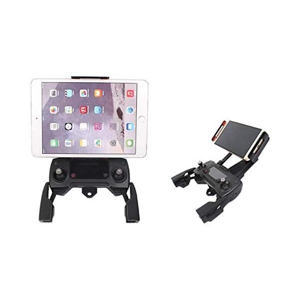 ドローン操作用の伸縮可能なタブレットホルダーです。軽量アルミニウム合金製で、DJI Mavicシリーズなどに対応しています。伸縮調整可能で、7.9インチから10.5インチのタブレットを取り付けられます。重量は約90gで、360度回転して角度...