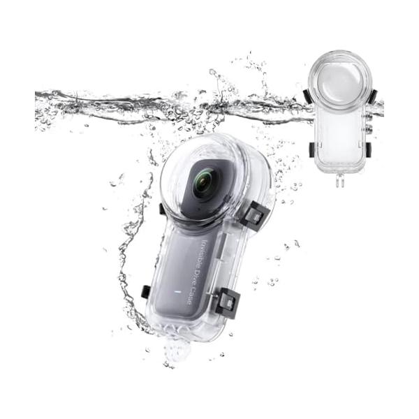 Insta360 X4専用の防水ケースです。水深50mまでの防水性能と高透過率の光学レンズを備え、水中撮影をサポートします。透光度98%のpMMA光学レンズを採用しています。耐圧性と防塵性能があり、落下防止構造です。素材はポリカーボネートと...