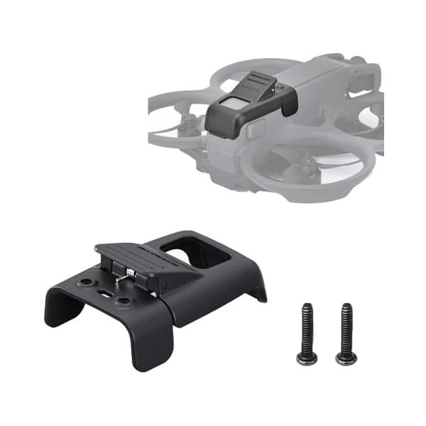 DJI Avata 2用のバッテリー固定プロテクターです。飛行中のバッテリー落下を防止し、安全なフライトをサポートします。高品質プラスチック製で耐久性があり、軽量設計のためドローンへの負担が少ないです。バッテリーの交換もスムーズに行えます。...