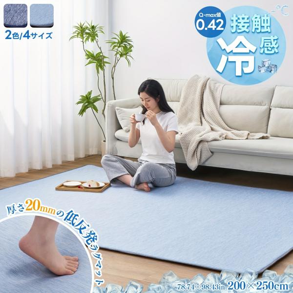 北極ジェルを内蔵した大型の冷却マットです。超ふわふわの高反発素材で体圧を分散し、ひんやりとした快適な寝心地を実現します。独自の北極ジェルが持続的な冷却効果を発揮します。表面はふわふわマイクロファイバー、内部は高反発フォームです。カバーは取り...