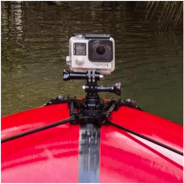 カヤックでの釣りや航海の記録に便利な、取り外し可能なカメラマウントです。スマートフォンやアクションカメラをロック式で安定固定します。耐衝撃素材を採用し、軽量設計のため操船の邪魔になりません。商品の色は、撮影環境やモニターにより実物と異なる場...