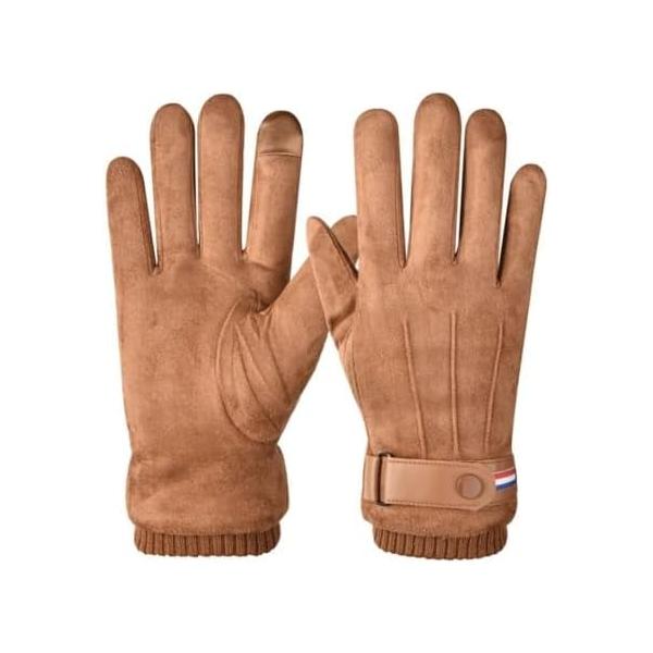 防寒性とスマホ操作を両立したメンズ向け手袋です。PUレザーと裏ボア素材で保温・防風性に優れています。液晶タッチスクリーンに対応し、手袋のまま操作が可能です。サイズは全長約25.5cm、手囲い約22cm、重量約300gです。通勤、通学、バイク...