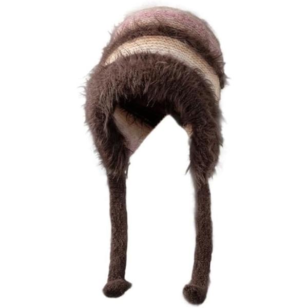 秋冬に最適なレディース向けのニット帽です。裏起毛加工で防寒性があり、小顔効果を意識したデザインです。伸縮性のある素材で頭にフィットします。素材はアクリル混紡、ポリエステル混紡です。サイズは手作業のため誤差が生じる場合があります。モニターによ...