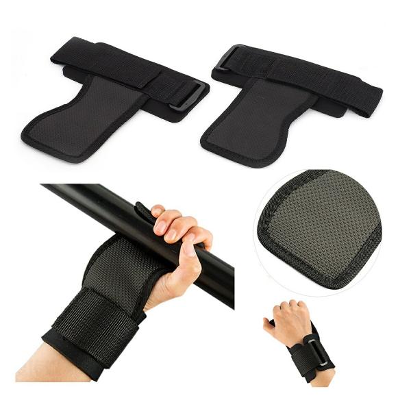 握力の負担を軽減し、背中や腕など狙った筋肉を鍛えるためのサポートグリップです。高強度SBRゴムを使用し、耐久性に優れています。両面のエンボス加工により滑り止め効果があり、汗をかいてもグリップ力を維持できます。柔軟性のある素材で手にフィットし...