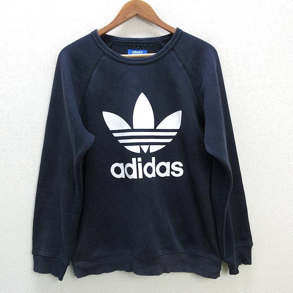 y□アディダスオリジナルス/ADIDAS スウェットトレーナー□紺 y□アディダスオリジナルス/ADIDAS スウェットトレーナー□紺
