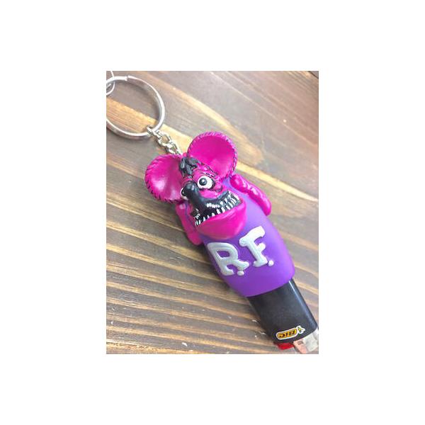 Rat Fink アメリカン雑貨 ラットフィンク グッズ ライターキーパー GO キーホルダー-ST0065100円ライターを キーホルダーに付けちゃいましょう!! ラバー製で多少の伸縮可能なので、だいたいの 100円ライターが取り付け可能...