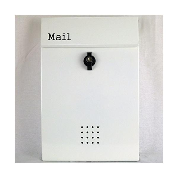 ◇家の「顔」となるエントランス★お洒落な郵便ポスト◇北欧モダンデザイン人気ポスト★コンパクトサイズ♪【サイズ】(最大部)巾260x高さ380x奥行85mm【付属品】高級キーホルダー1個、カギ2本、アンカープラグ4本、ネジ4本、ゴム栓4個【重...