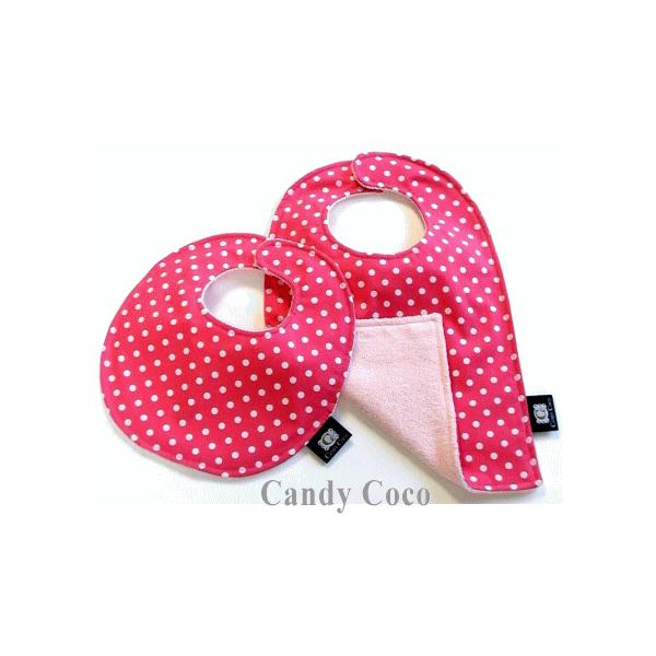 出産祝い女の子ギフト4点セット送料無料。ベビースタイよだれかけ２枚組＆おむつ替えマット＆おむつポーチ4点キャンディココブランドの人気ギフトセットです。実用的なおむつベビー用品ですので、すぐ使えてママがもらって嬉しい喜ばれるギフト。・マット＆...