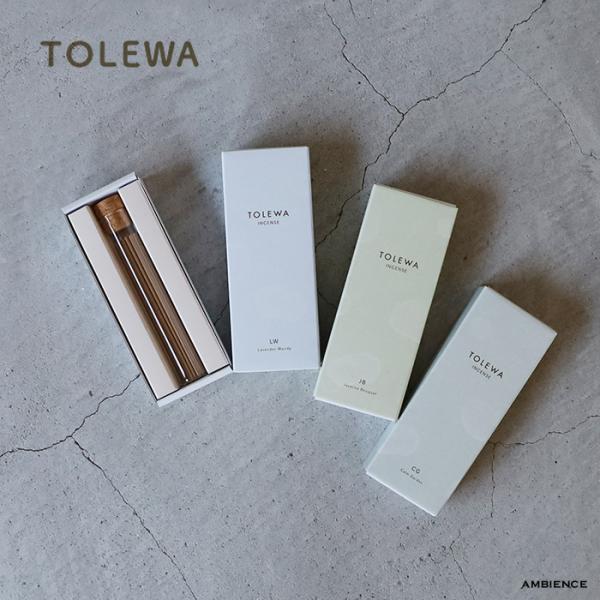 ブランドTOLEWA商品名INCENSE（お香）概要香りの都、南仏グラースから届けられる天然素材100％ブレンドのお香です。ナチュラルでリッチな香りで、解放された自然な自分に戻れる香りをお楽しみください。JB(ジャスミンブーケ)：ジャスミン...