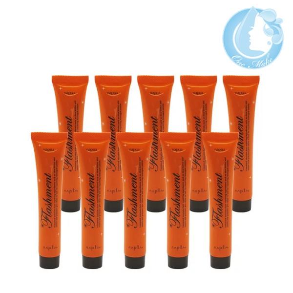 ■髪のパサつきや広がりがきになる方に適した集中トリートメント■内容量：50g×10個■その他：パッケージや商品デザイン等予告なく変更される場合がありますので予めご了承ください。【10個セット】ナプラ ナピュア フラッシュメント モイスチャー...