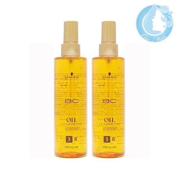 ■ しっとりまとまるのにベタつかないツヤ髪へ導きます。■ 200ml×2個■ 【2個セット】シュワルツコフ BC オイルイノセンス セラム リッチ 200ml