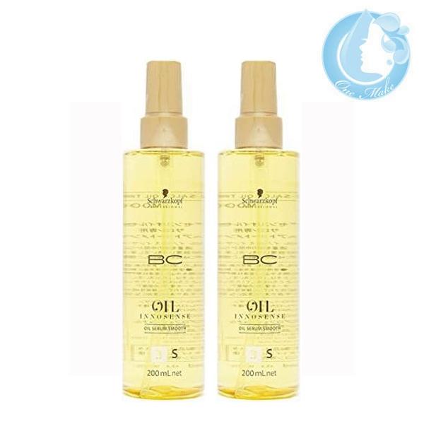 ■ しっとりまとまるのにベタつかないツヤ髪へ導きます。■  200ml×2個■ 【2個セット】シュワルツコフ BCオイル イノセンス オイルセラム スムースa 200ml