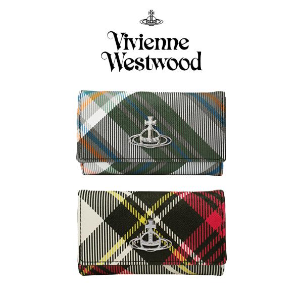 【ブランド名】ヴィヴィアン・ウエストウッド【シリーズ名】DERBY【商品番号】51020001-S0012【種類】キーホルダー・キーケース【カラー】グリーンチェック：51020001-S0012-GRマルチカラー：51020001-S001...
