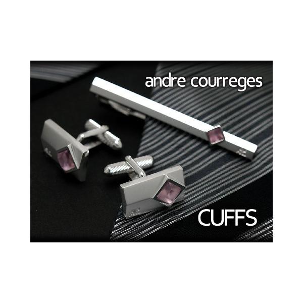 andre courreges アンドレ・クレージュ カフス 長方形 スワロフスキー シルバー×ピンク ACC8009 courreges…1961年パリで創立。60年代には「ミニ・スカート」ブームを引率し常に時代を先取りする、注目のファッ...