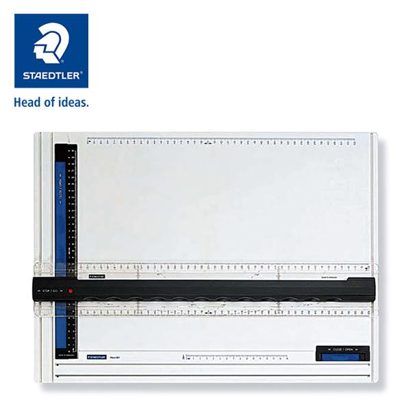 【ブランド名】ステッドラー【シリーズ名】製図版・平行定規【商品番号】SL-661-A3【種類】製図用テンプレート　【カラー】マルス テクニコ 製図板：661 A3【仕様】A3判用ボード本体：PS定規部：ABS＋PMMA作図範囲：290×43...